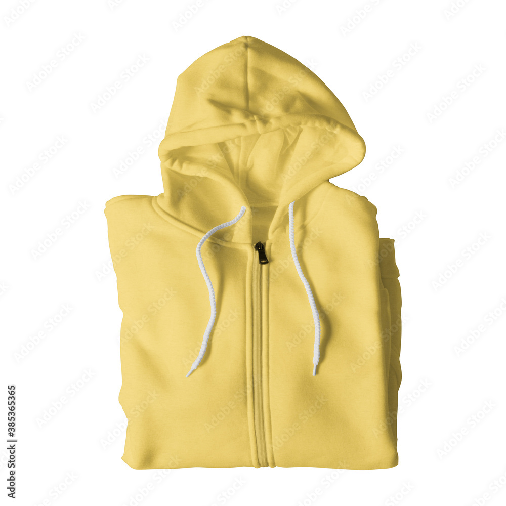 This Folded Full Zipper Mockup In Prime Rose Color, makes the perfect ...