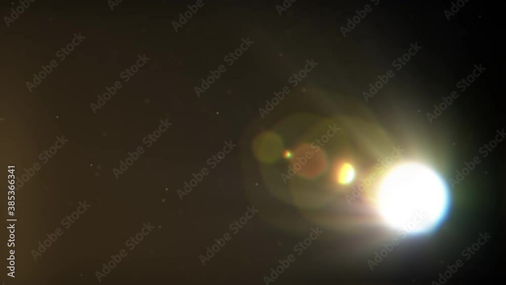 Studio spotlight or projector motion template. Dynamic light rays or ...