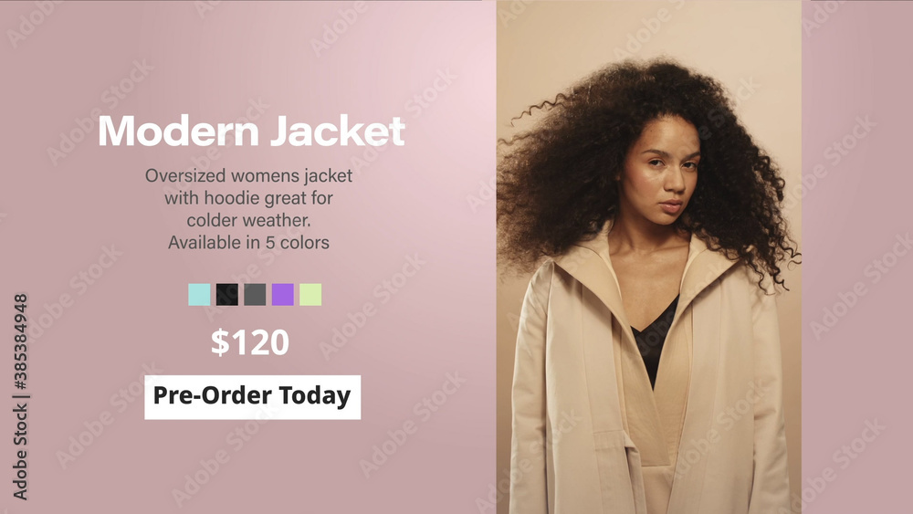 Product Price Video Overlay Stock Template | Adobe Stock