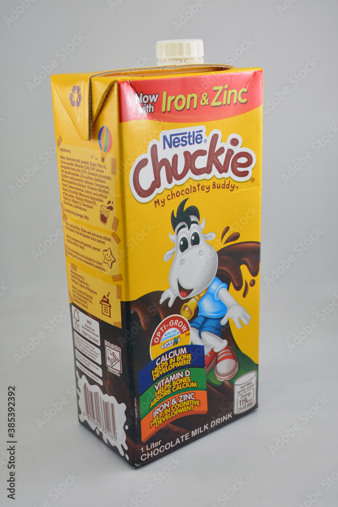 Nestle chuckie chocolate drink in Manila, Philippines Stock Photo ...