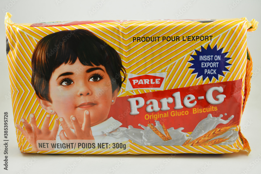 Parle G original gluco biscuits in Manila, Philippines Stock Photo ...