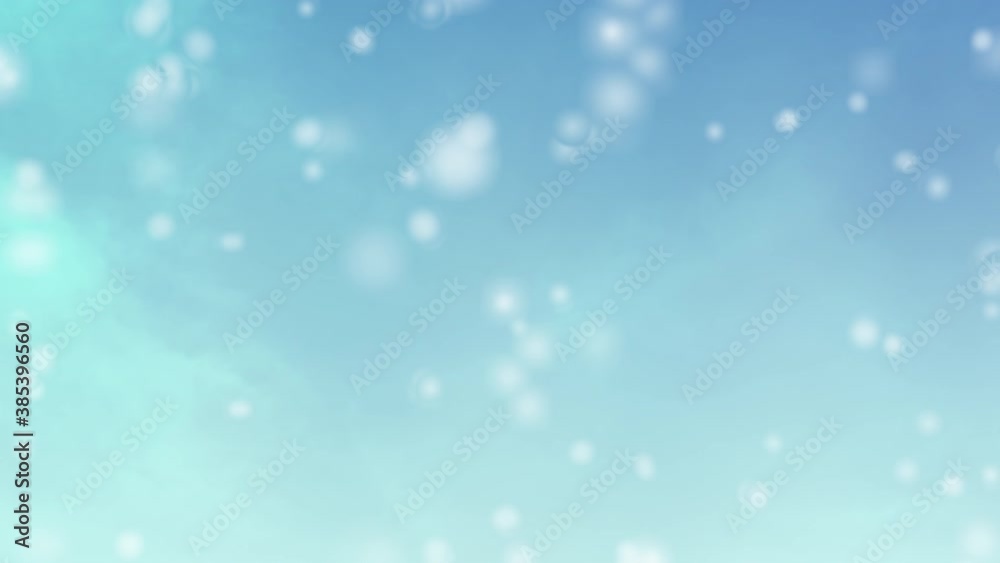 intro animation background with bubble moving around in the water for ...