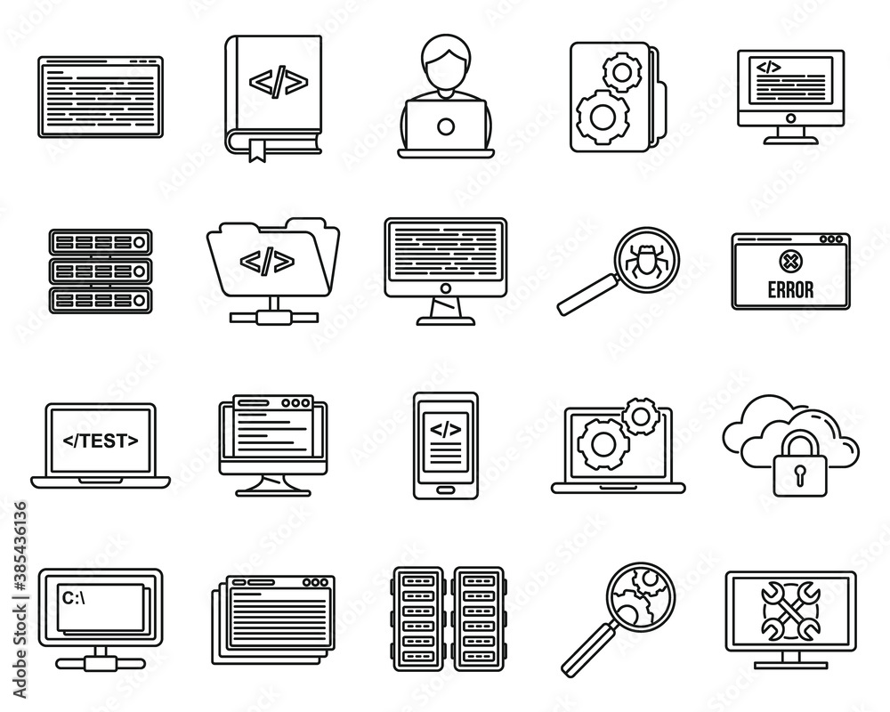 Computer Software Icons
