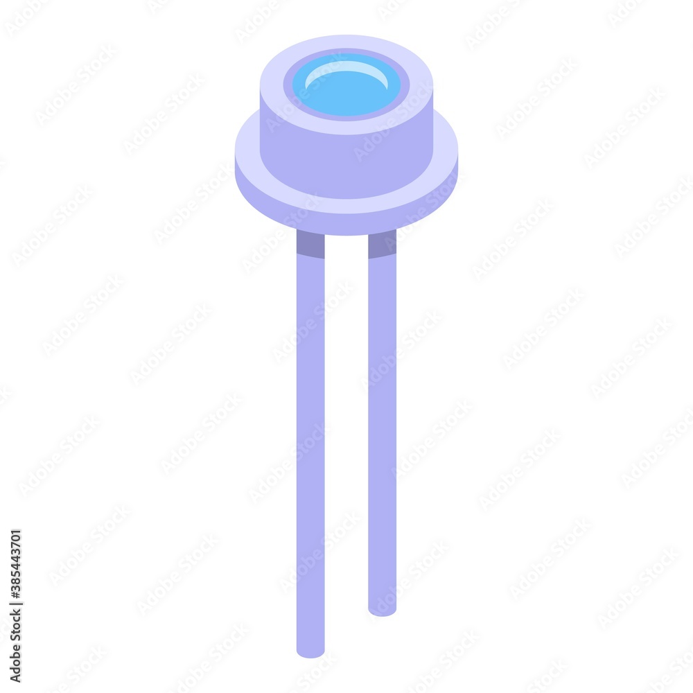 Anode icon. Isometric of anode vector icon for web design isolated on ...
