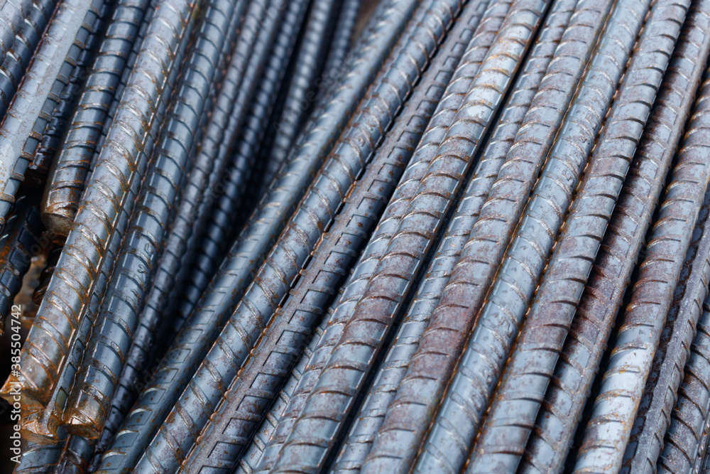 Poster Reinforcing Steel Bar background, Rebar for concrete ...
