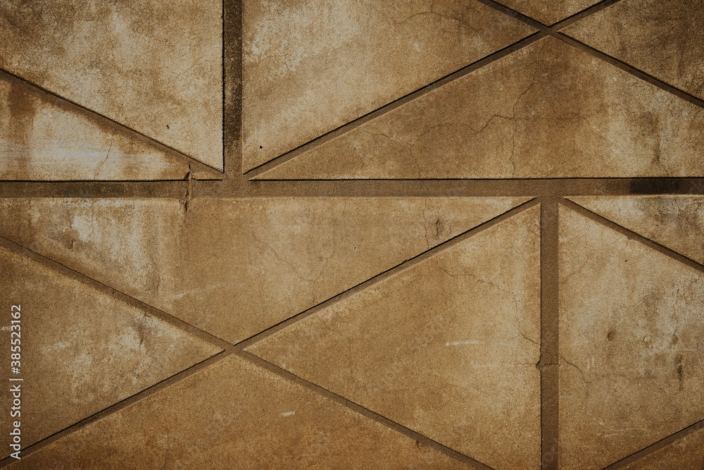 Line pattern on a concrete wall Stock Photo | Adobe Stock