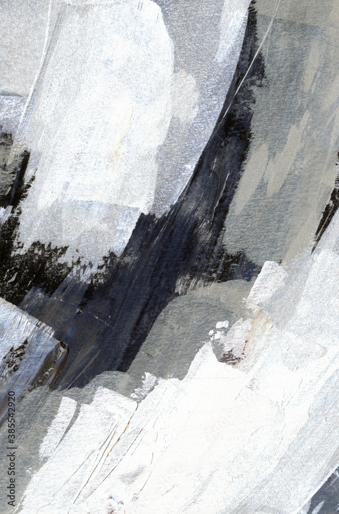 Abstract vertical painting for creative artistic design of posters ...