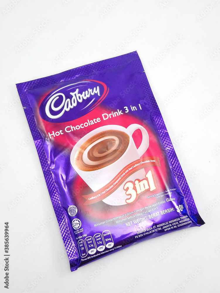 Cadbury hot chocolate drink 3 in 1 sachet in Manila, Philippines Stock ...