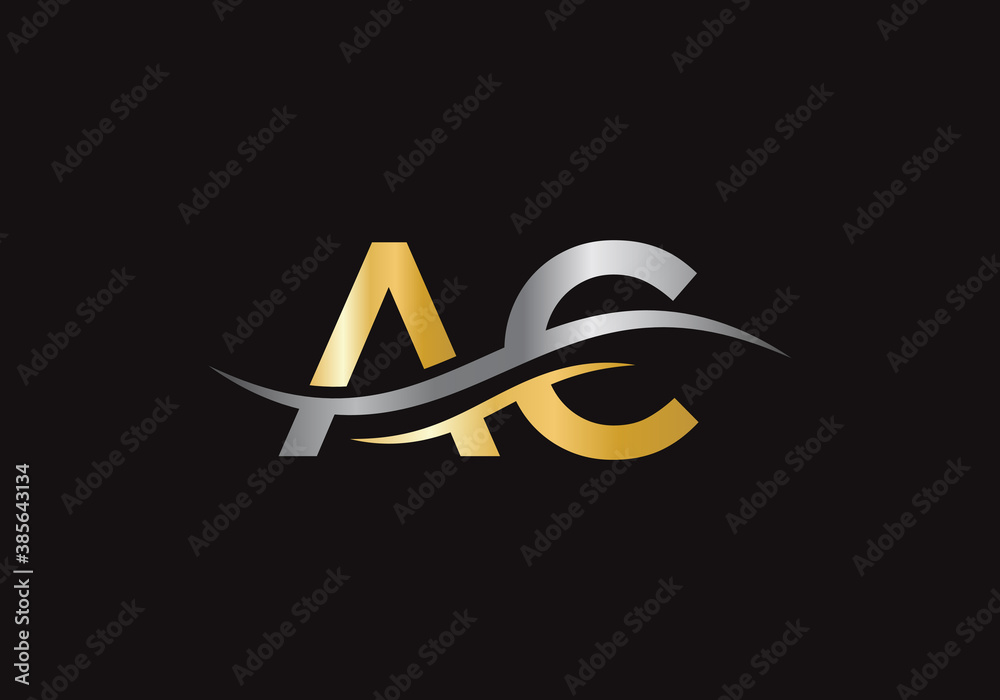 AC Logo for luxury branding. Elegant and stylish design for your ...