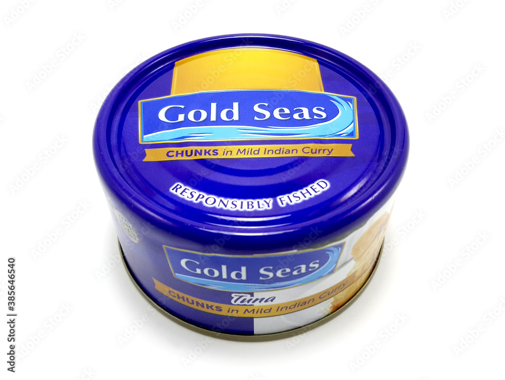 Gold seas tuna chunks mild Indian curry can in Manila, Philippines ...