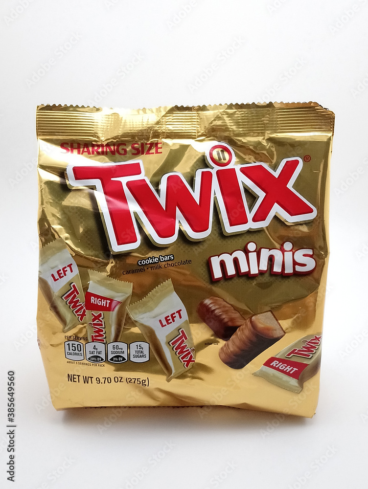 Twix minis cookie bar caramel and milk chocolate in Manila, Philippines ...