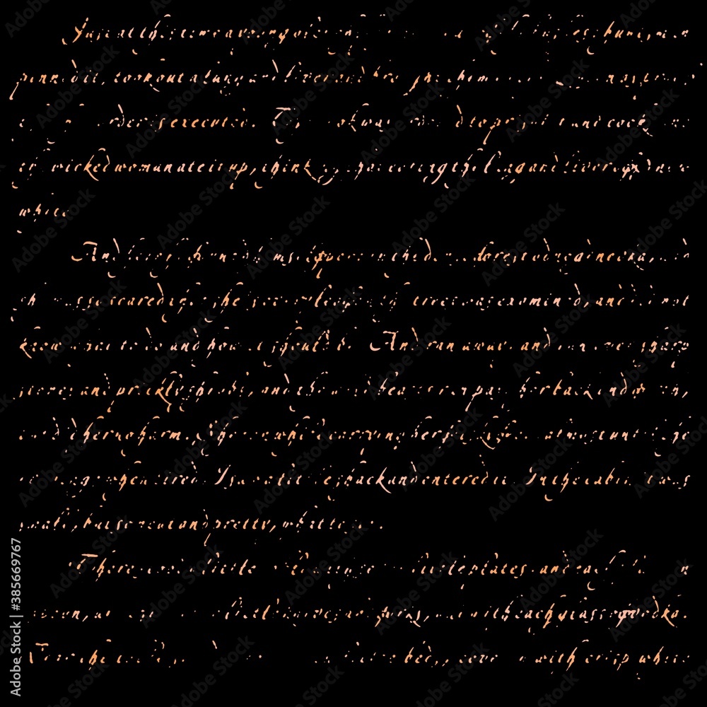 Illegible Handwriting