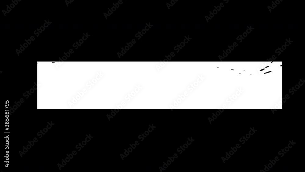 4K Logo Reveal Rectangular Text Box Animation. Text or logo reveal ...