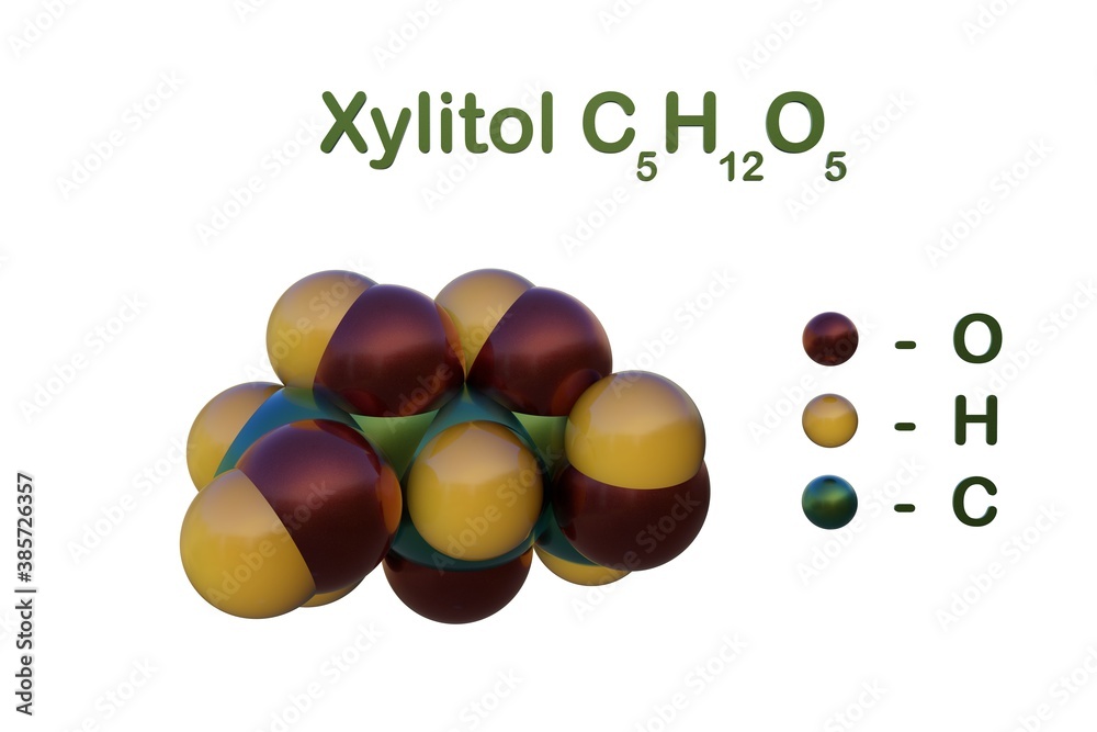 Xylitol Chemical Formula Structure at Van Barrett blog