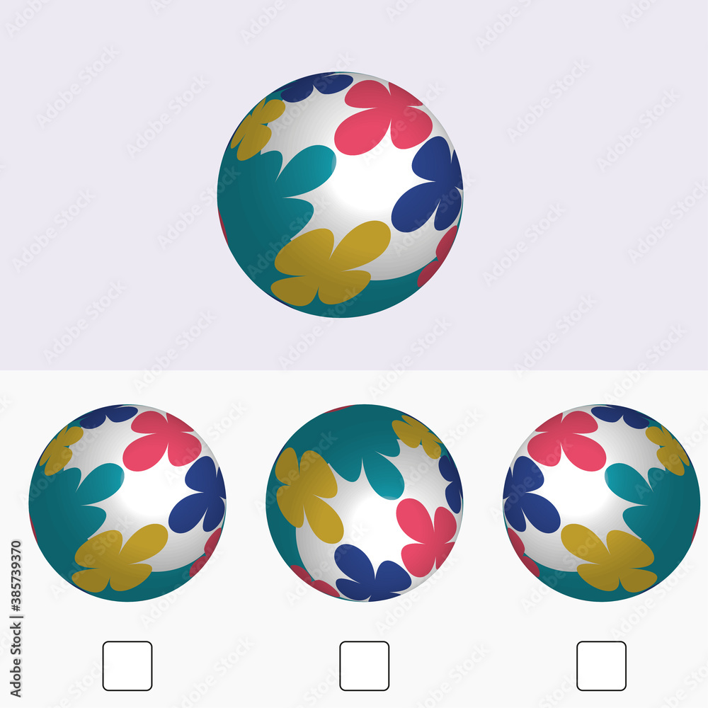 Visual Intelligence Questions. Find the same. IQ Test, Find the same ...