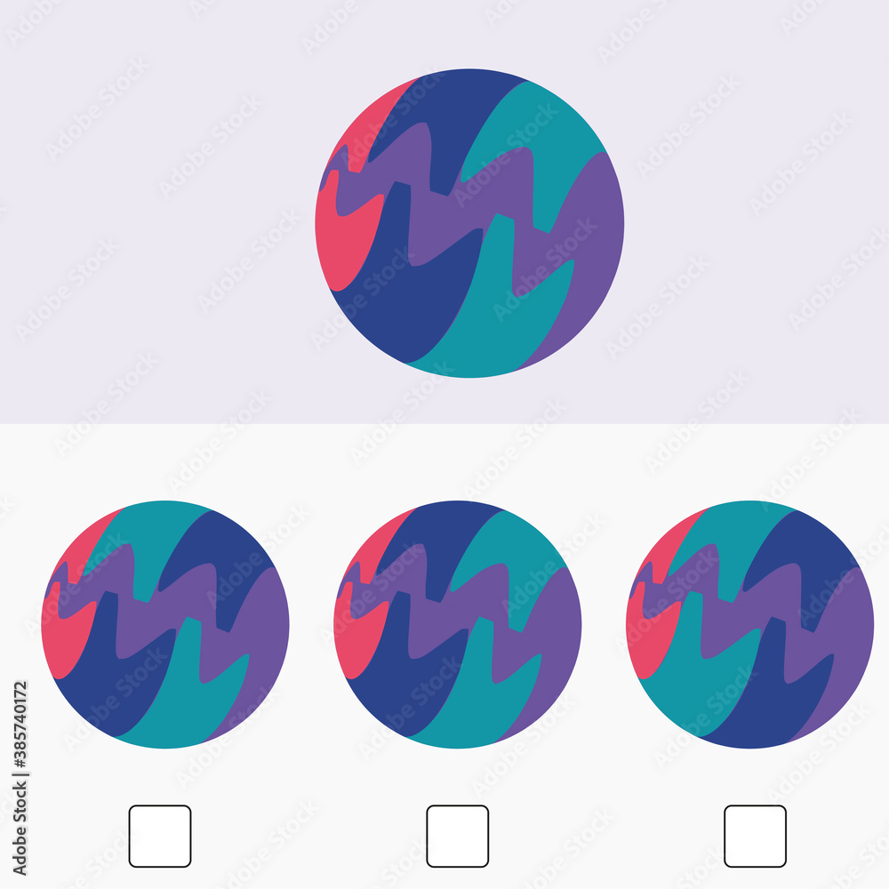 Visual Intelligence Questions. Find the same. IQ Test, Find the same ...