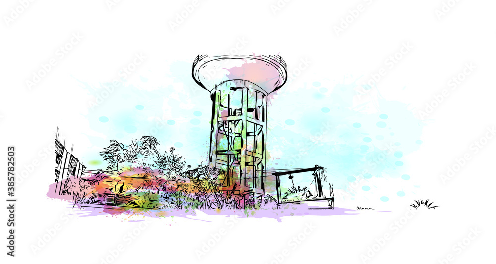 Building view with landmark of Bihar Sharif is the headquarters of ...