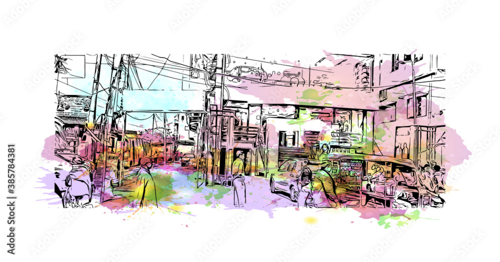 Building view with landmark of Bihar Sharif is the headquarters of ...