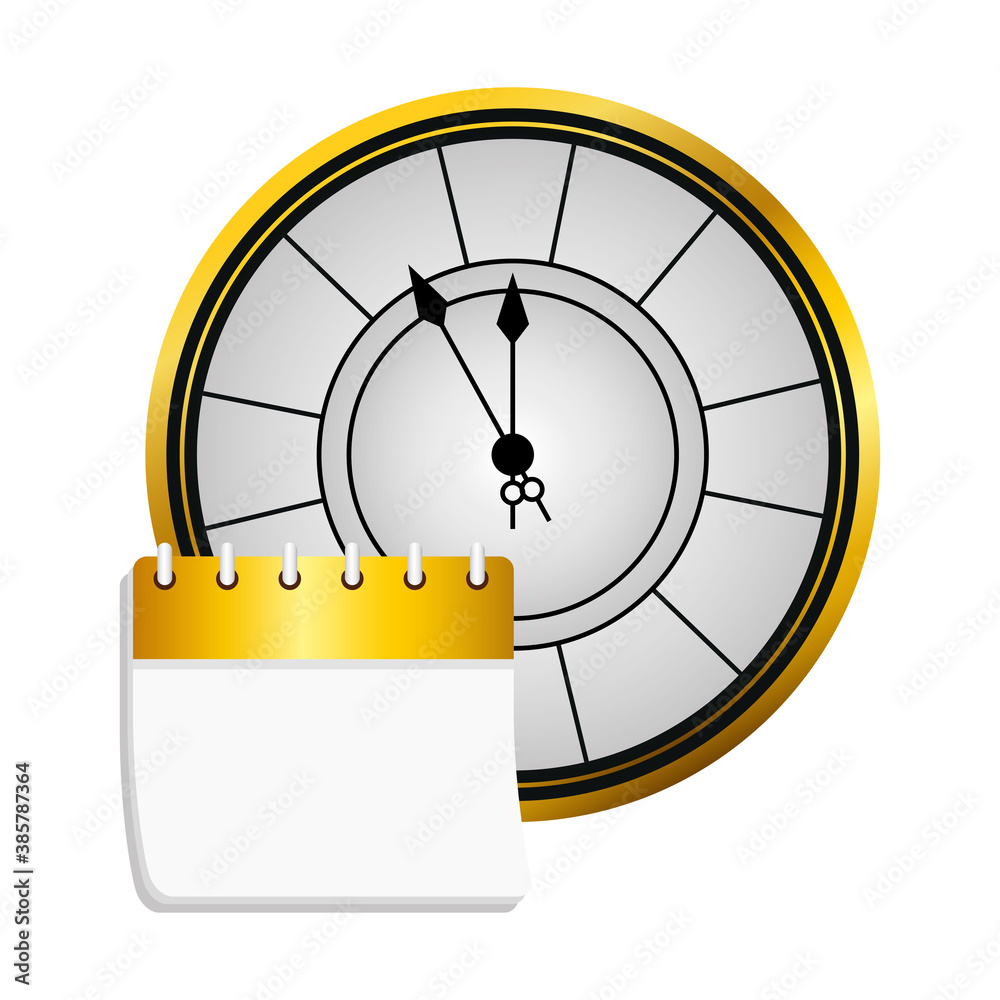 Happy New Year Calendar And Clock Design Welcome Celebrate And happy-new-year-calendar-and-clock-design-welcome-celebrate-and