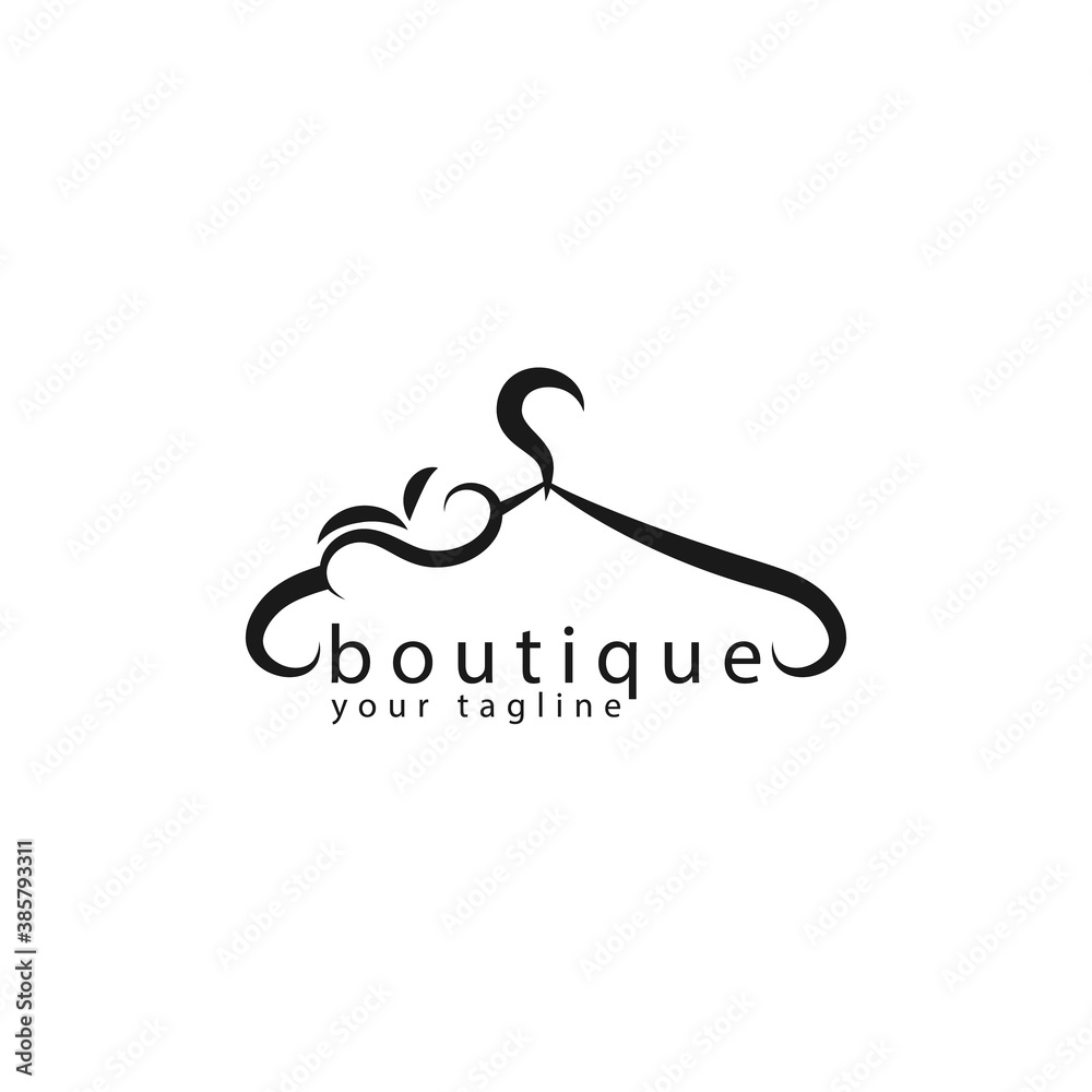 illustration of a minimalist logo design can be used for women's ...
