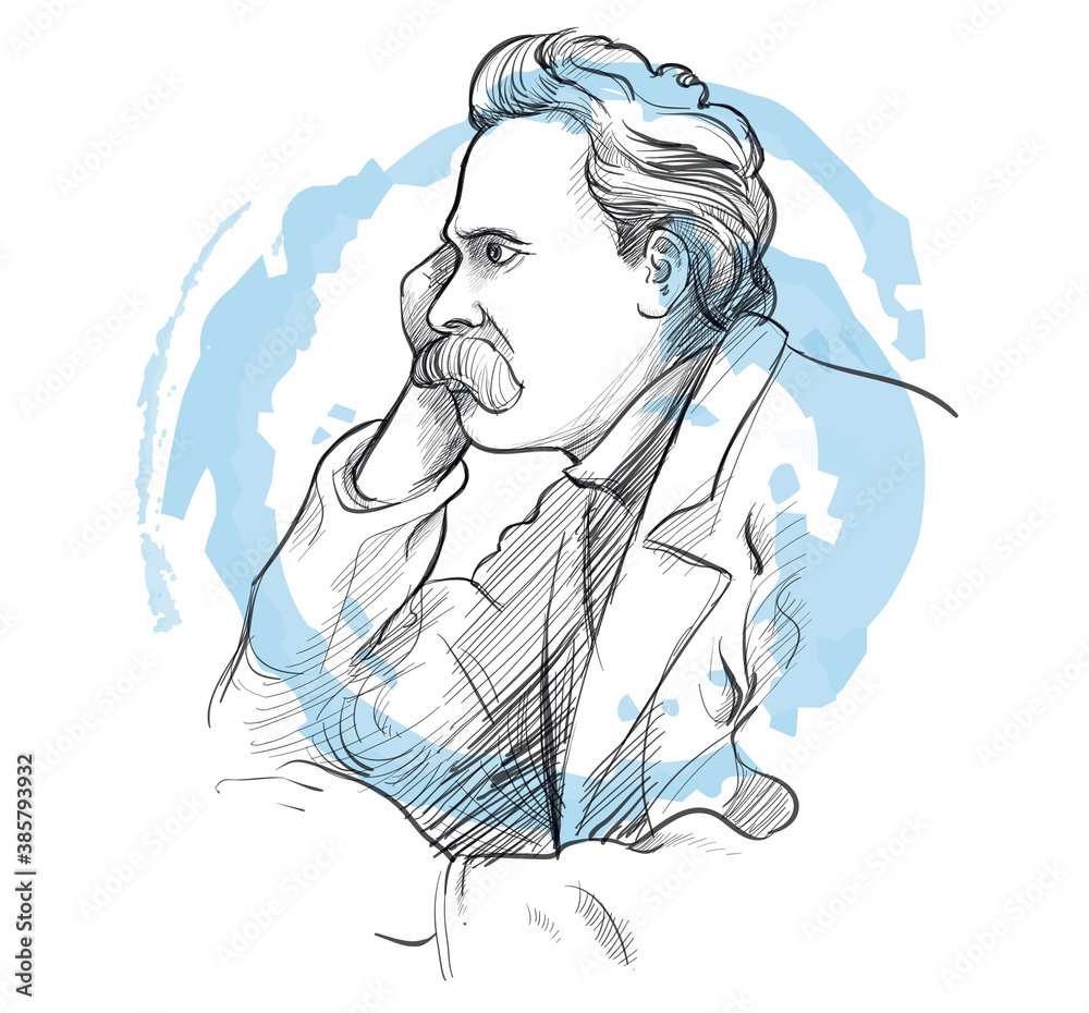 Nietzsche Drawing