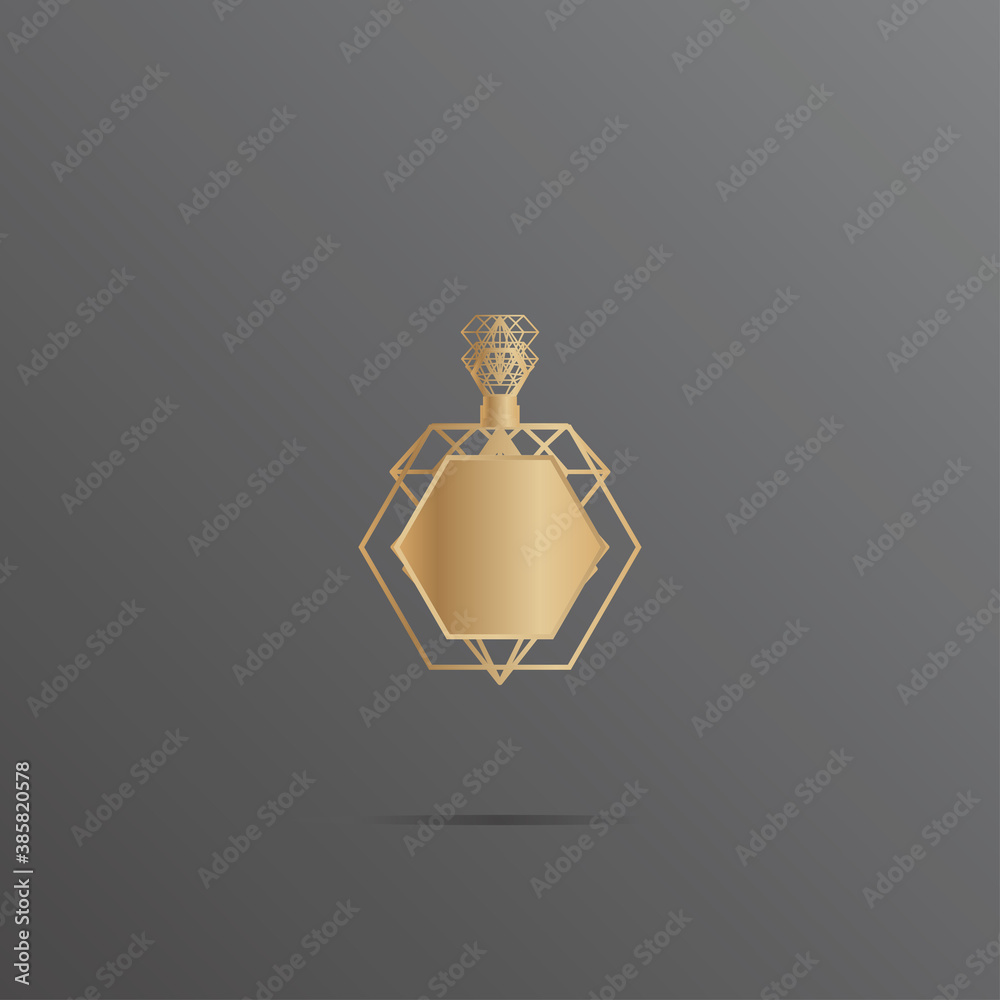 luxury perfume logos, inspirational logos from geometric, diamond and ...