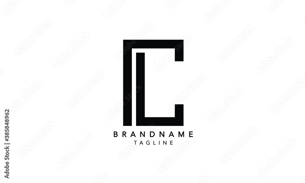 Alphabet letter Initial Monogram Logo LC,LC INITIAL, LC letter , L and ...