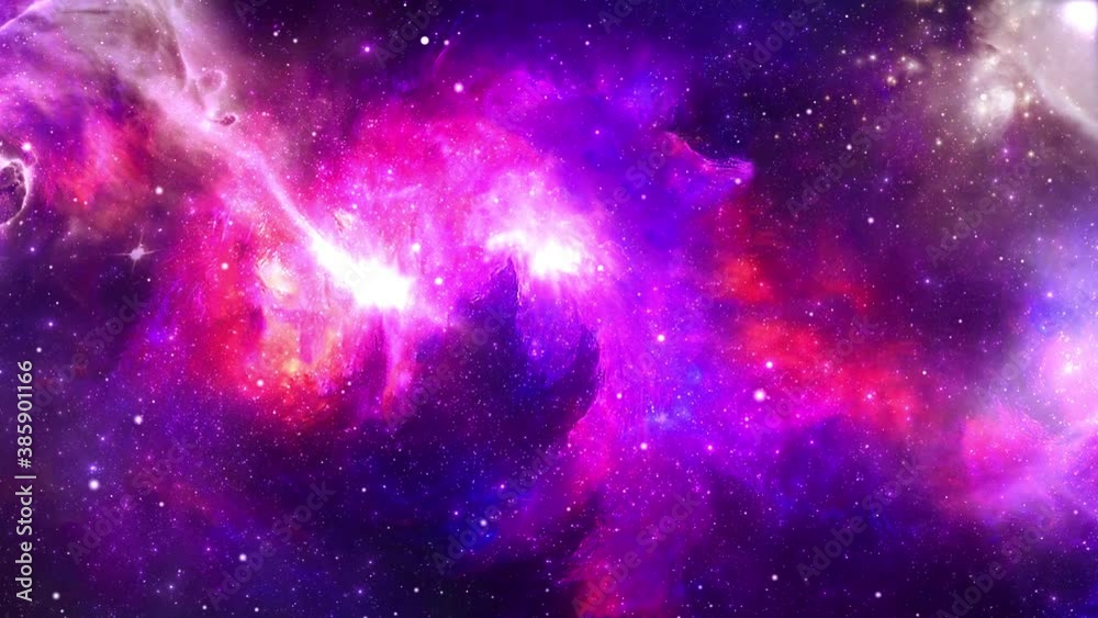 Flying In Orion Nebula 4K is motion footage for scientific and ...