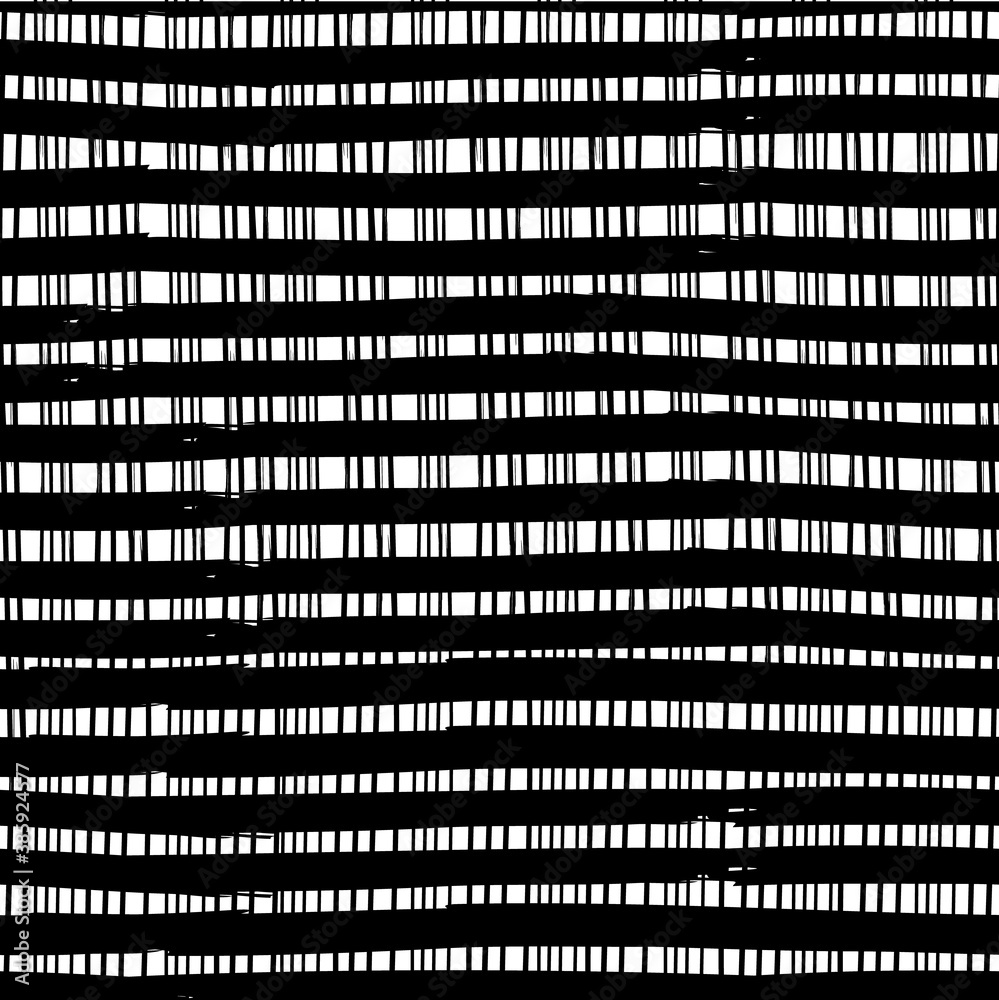 Mono black and white check overlapping stripe. Great for modern ...