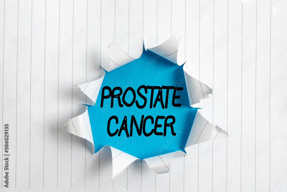 Writing note showing Prostate Cancer. Business concept for development ...