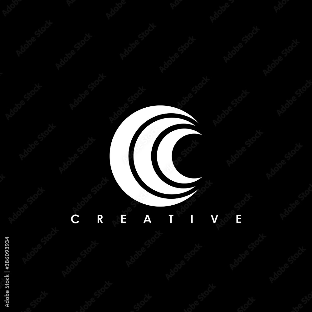 CCC Letter Initial Logo Design Template Vector Illustration Stock ...