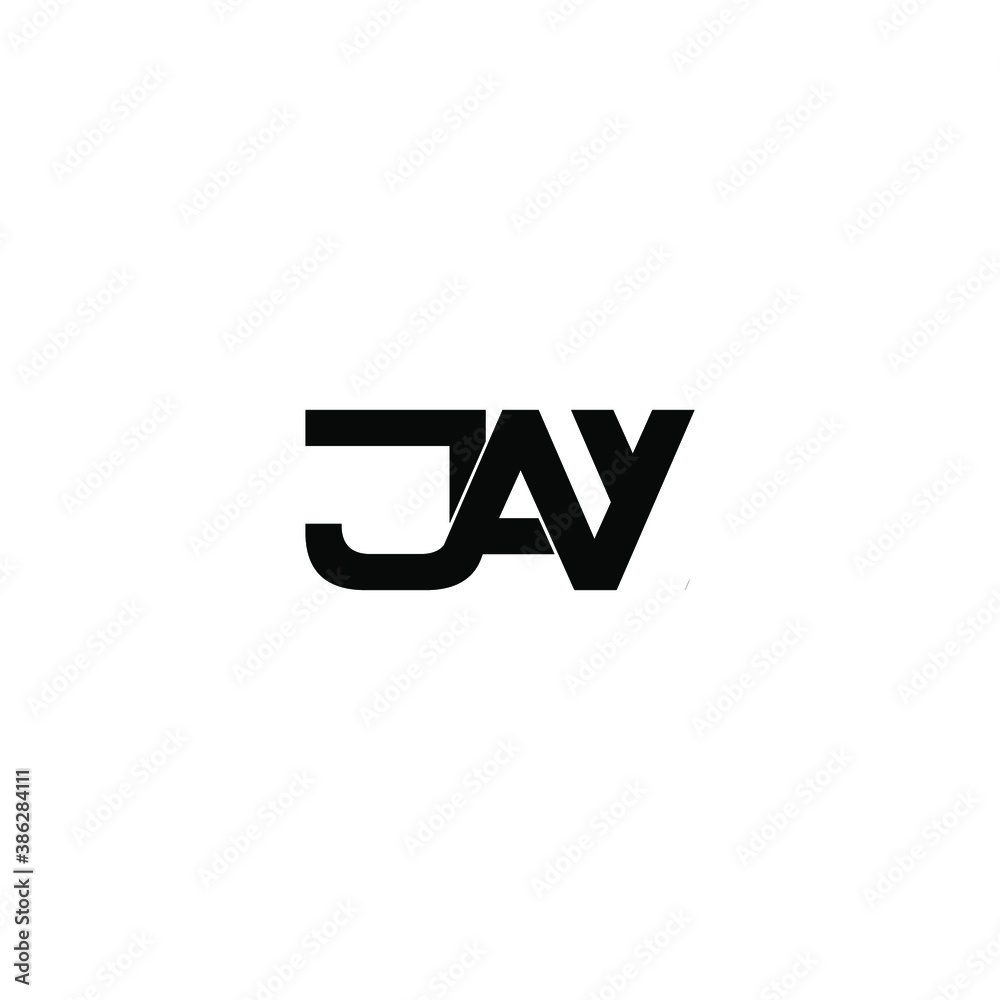 jay letter original monogram logo design Stock Vector | Adobe Stock