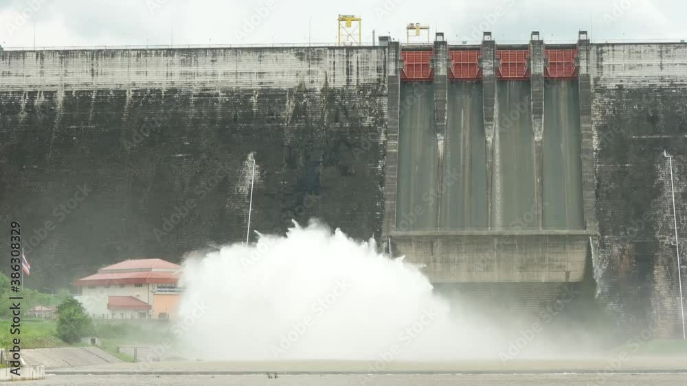 Khun Dan Prakan Chon Dam is a dam with hydroelectric power plant and ...