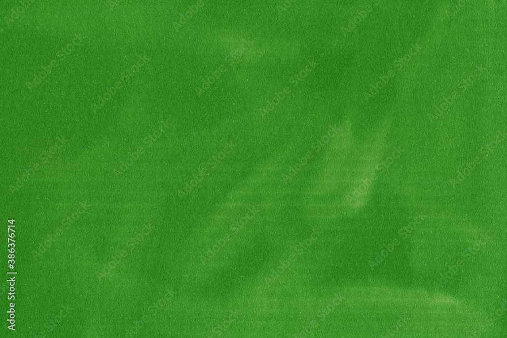 A green vintage rough sheet of carton. Recycled environmentally ...