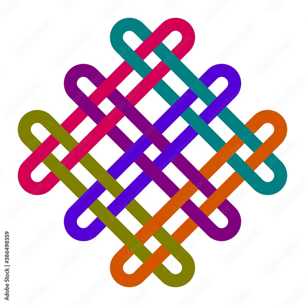 Mystical knot of longevity and health, a sign of good luck Feng Shui ...