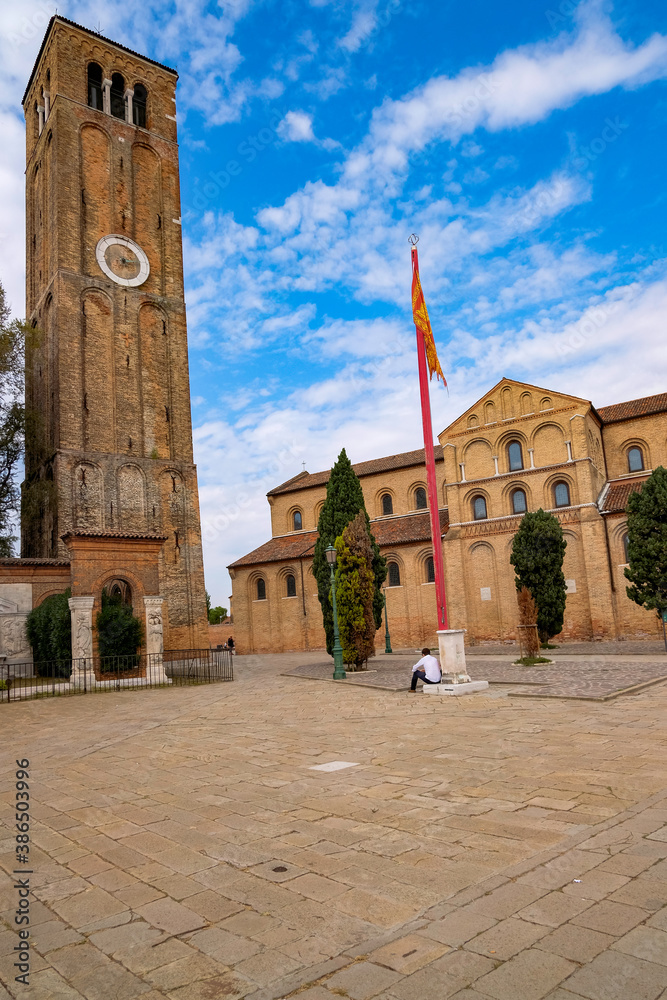 Basilica dei Santi Maria e Donato in Murano, Venice Stock Photo | Adobe ...