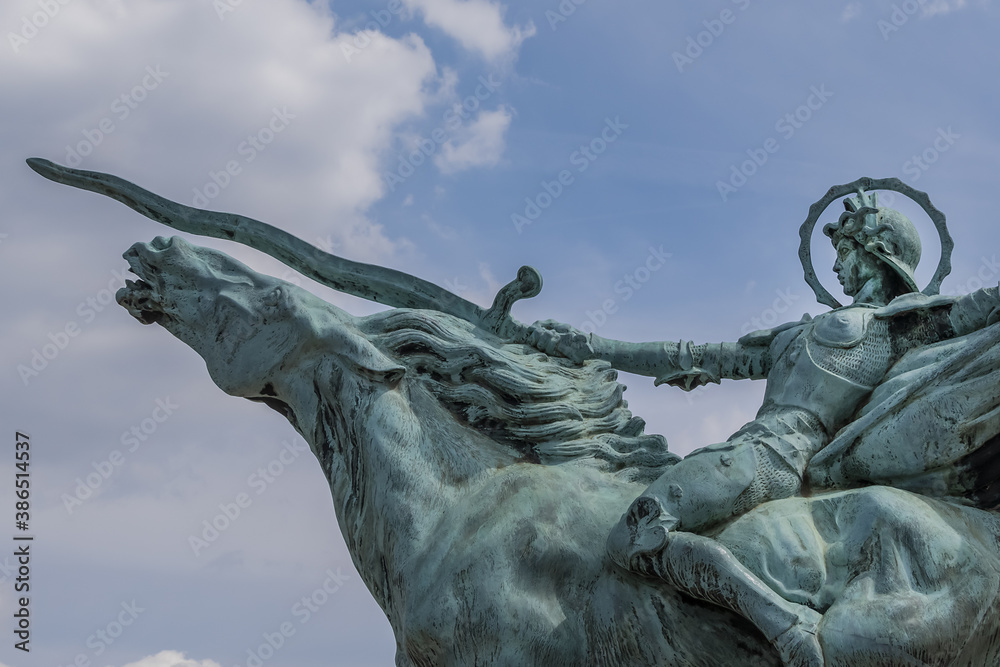 Renaissance France (La France Renaissante) - an equestrian statue ...