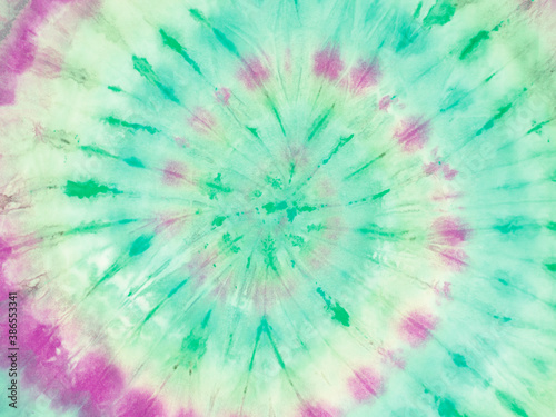 Blue And Green Tie Dye Wallpaper