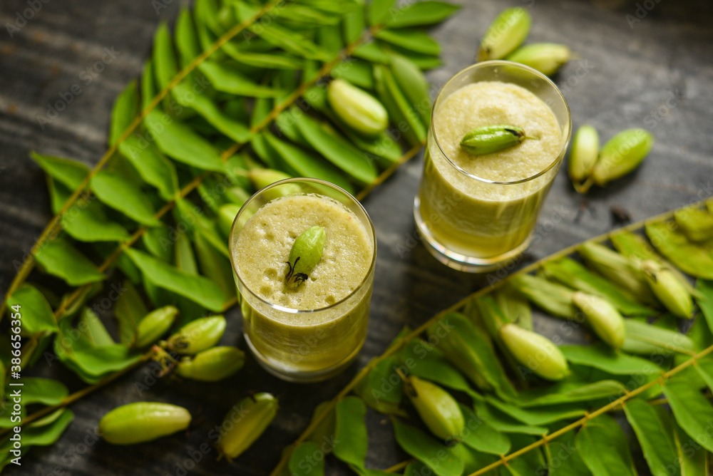 Belimbing sayur , Averrhoa bilimbi fruit juice sour taste used as a ...