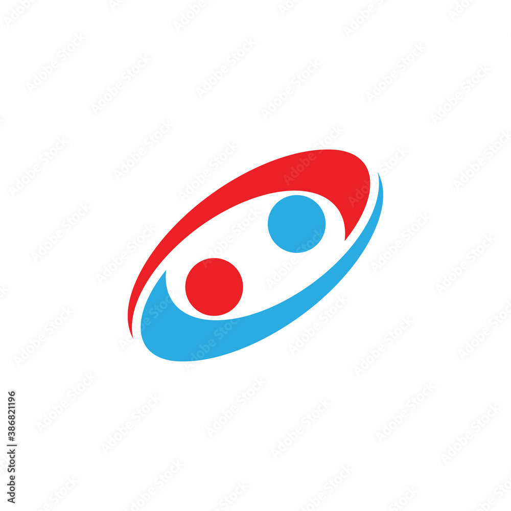 Family logo design vector black, mother, father, son huge Stock Vector ...