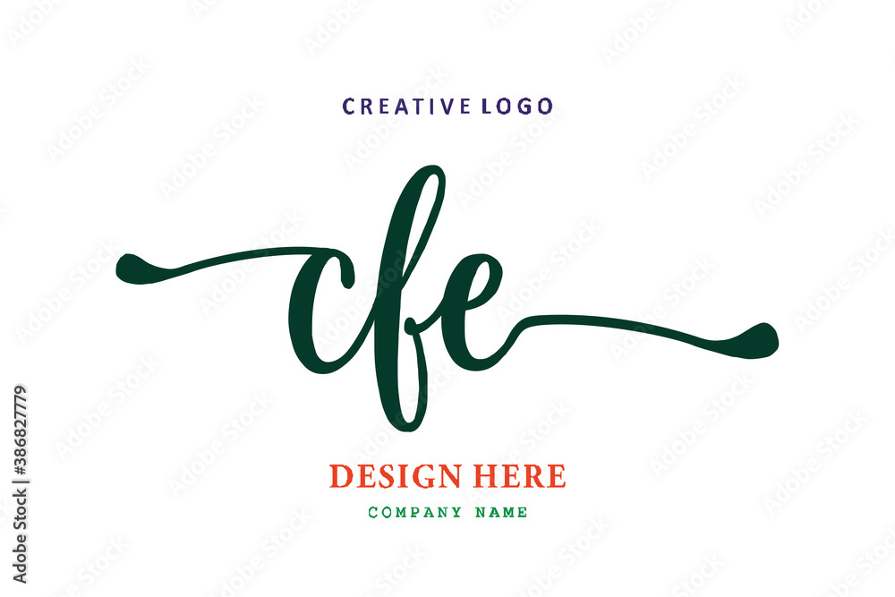 logo composition of the letter CFE is simple, easy to understand and ...