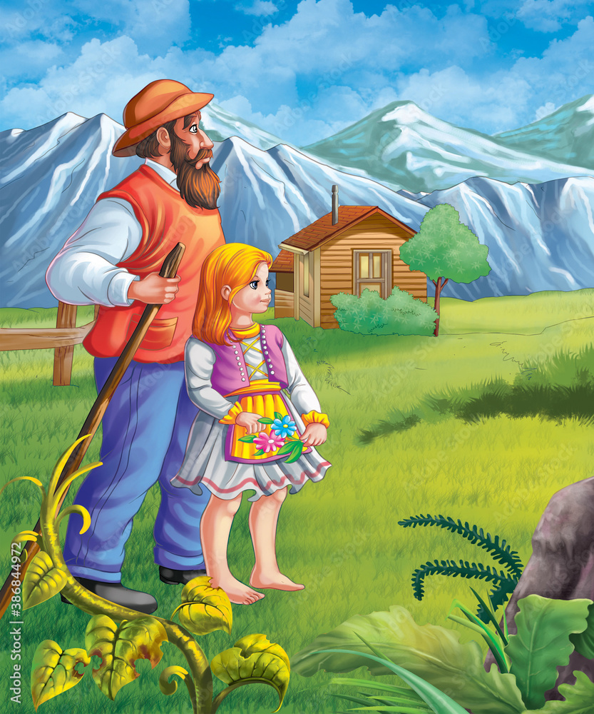 heidi Stock Illustration | Adobe Stock