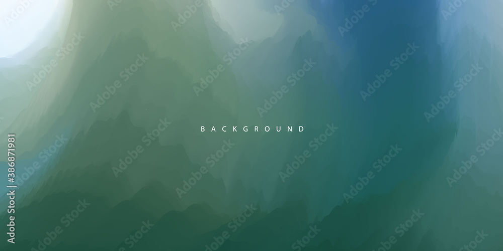 Abstract green liquid gradient background concept for your graphic ...