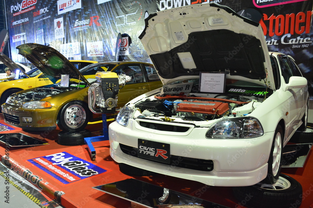 1999 Honda Civic Type R at Manila Auto Salon Stock Photo | Adobe Stock