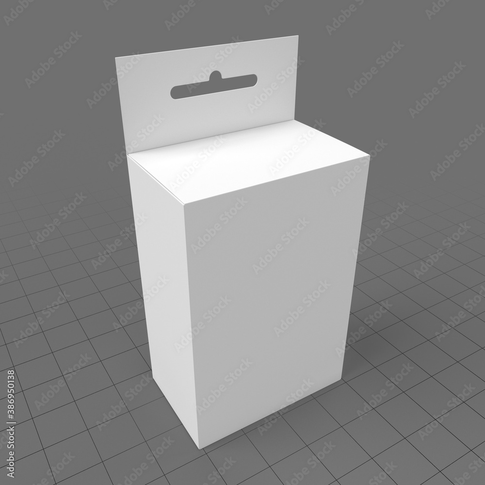 Hanging package 1 Stock 3D asset | Adobe Stock
