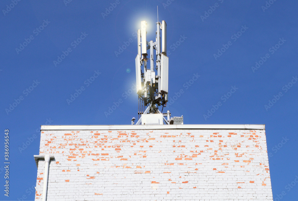 Base station network operator. 5G. 4G, 3G mobile technologies. Mobile ...