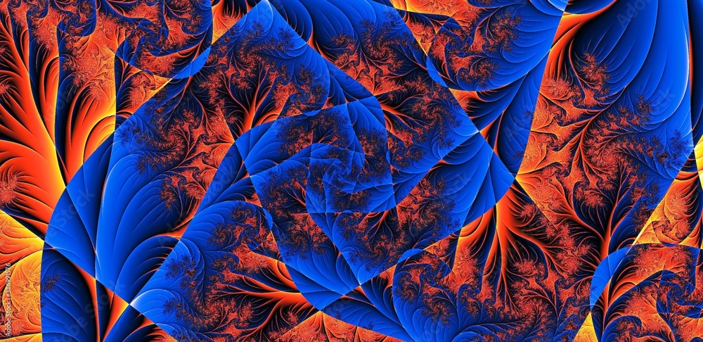 Maze Fractal Art