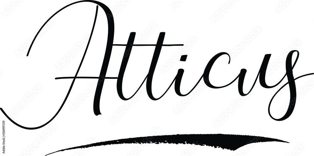 Atticus Logo Vector