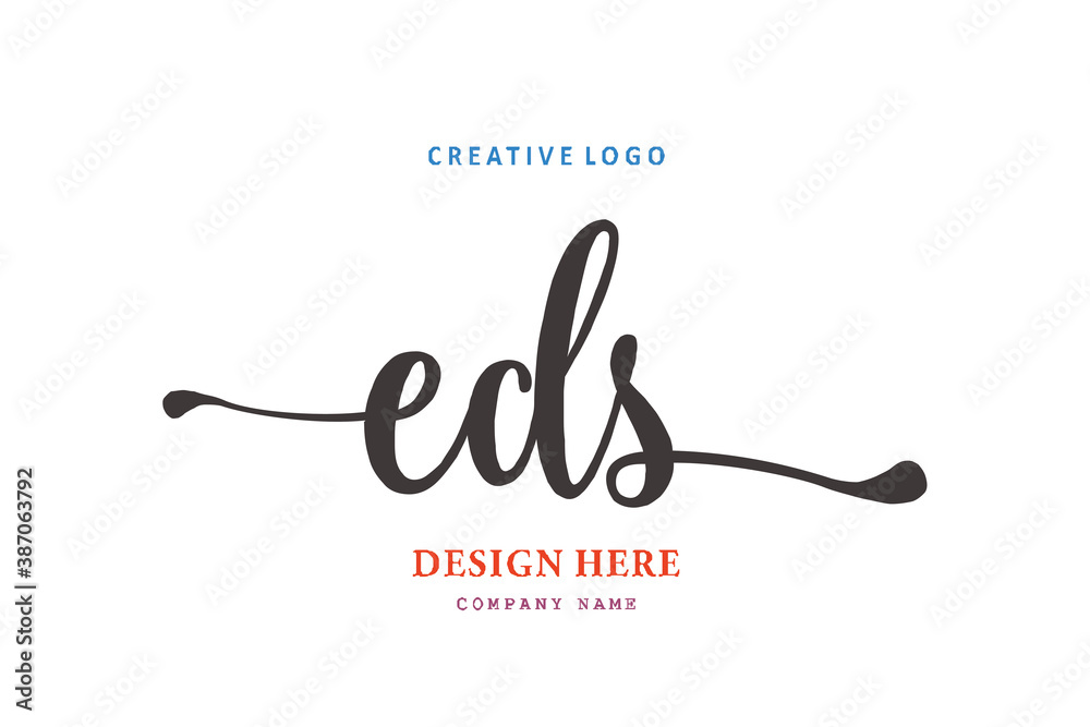 logo composition of the letter EDS is simple, easy to understand and ...