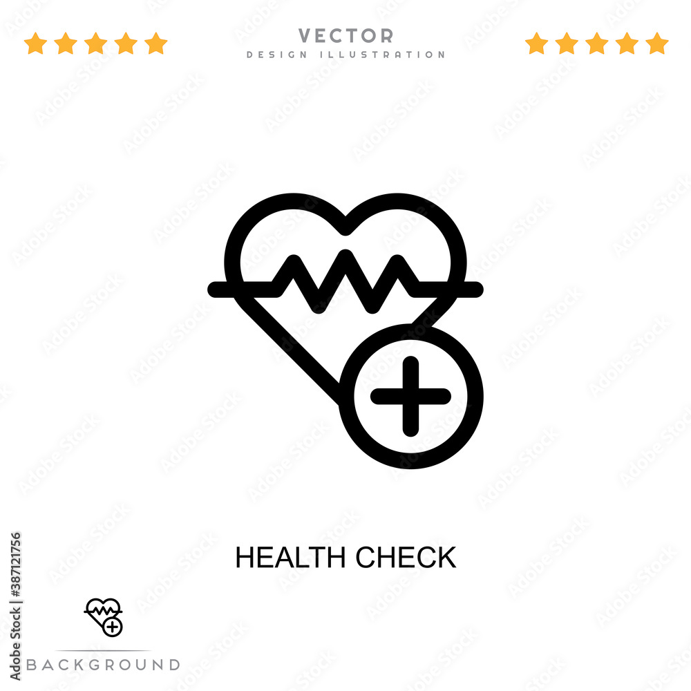 Health check icon. Simple element from digital disruption collection ...